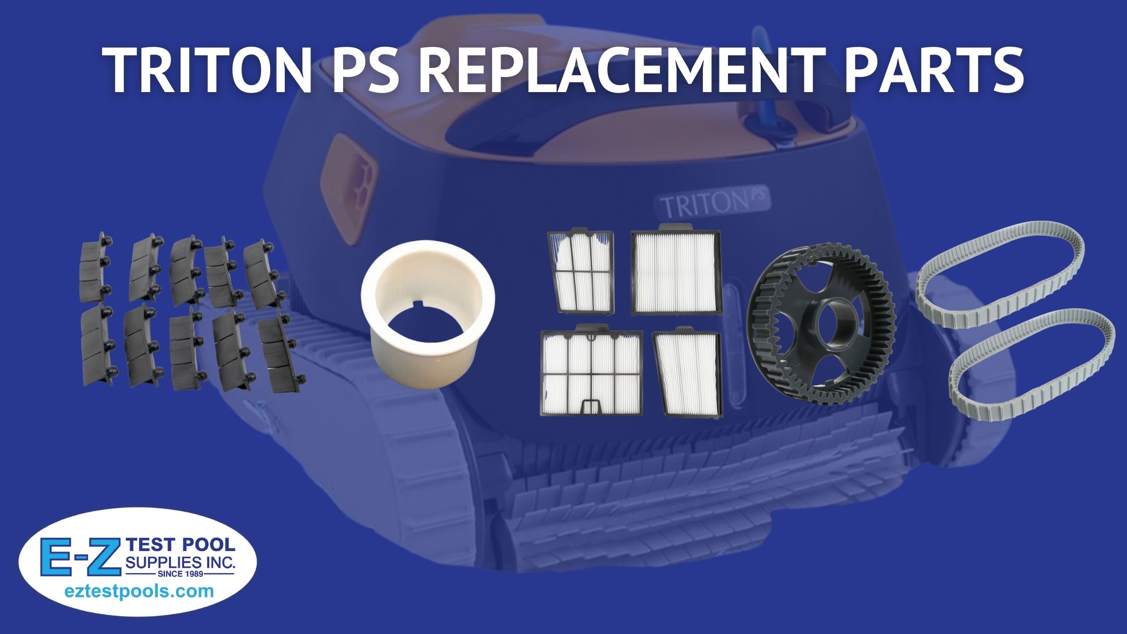 Maytronic Triton PS | Most Popular Replacement Parts - EZ Pool & Spa Supply
