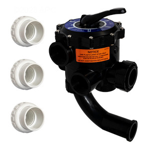 Zodiac 2" DEL48/60 Side Mount Multi-Port Valve with Union Kit, A0553645 ...