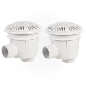 Hayward 8" Dual Suction Outlet With Adjustable Collar, Pack of 2 ...