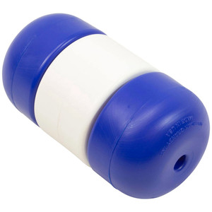 American Granby 5" x 9" Blue/White Handi-Lock Pool Rope Float for 3/4 ...