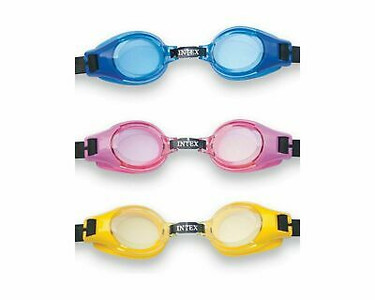 Intex Swimming Play Goggles 3 Colors Blue; Orange; Green 55602E - EZ ...