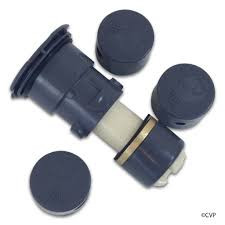 Paramount PV3 Nozzle w/ Caps, Black, 004-627-5060-03 - EZ Pool & Spa Supply