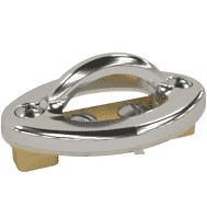 Perma Cast Flat Oval Rope Eye, PI-76 - EZ Pool & Spa Supply