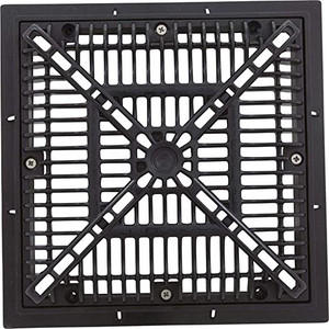 CMP 12"X 12" Black Frame & Grate VGB Pool Drain, 25508-124-000L - EZ ...