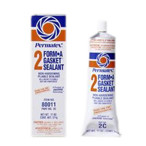 Permatex 80011 Form-A-Gasket 11 Oz #2 Sealant, 80011 - EZ Pool & Spa Supply