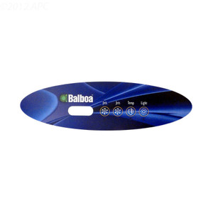 Balboa Overlay MVP260 Control Panel, 80-11725-K - EZ Pool & Spa Supply
