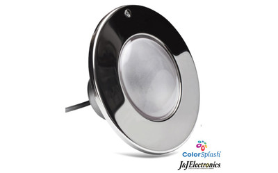 J&J Electronics ColorSplash XG-W 300 LED 120V Polished Pool Light with ...