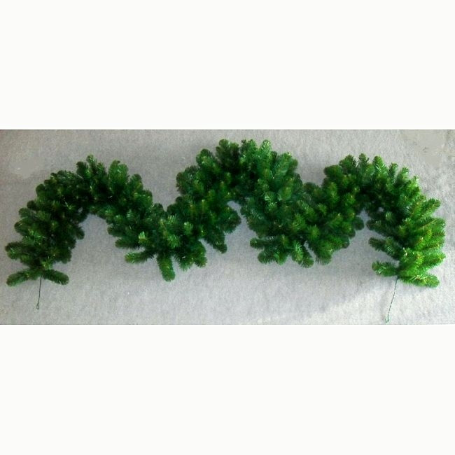 9ft Alberta Spruce Swag Garland