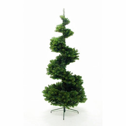 Spiral Pine 7.5ft Hinged