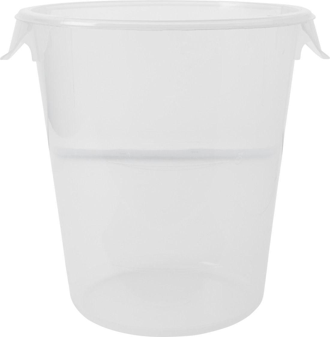 Rubbermaid Round Storage Container - 7.6 Ltr - Clear