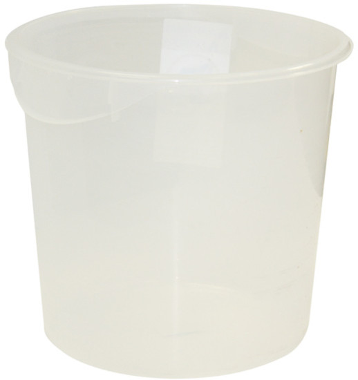 Rubbermaid Round Storage Container - 17 Ltr - Clear