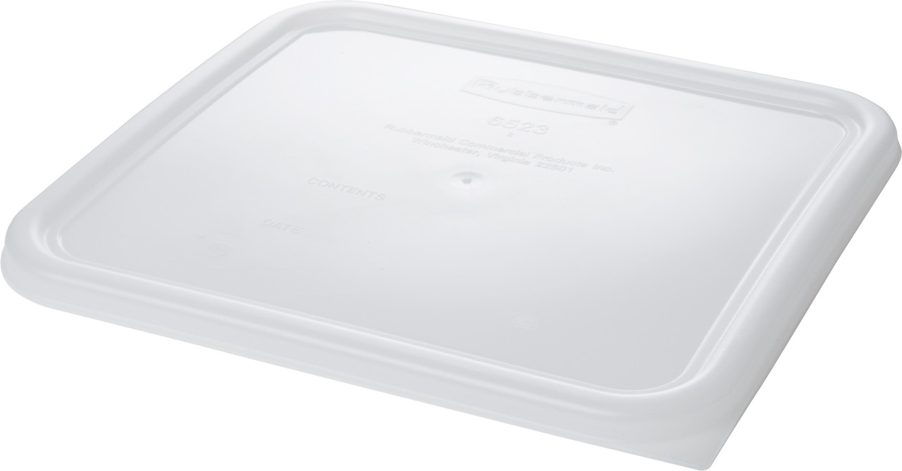 Rubbermaid Large Square Container Lid - White
