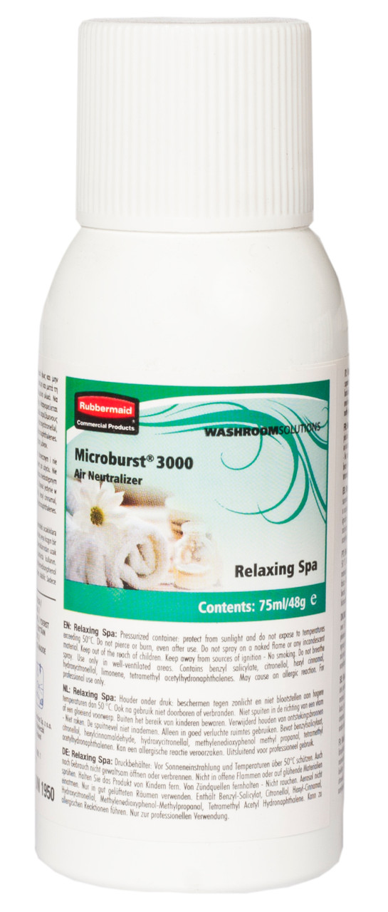 Rubbermaid Microburst 3000 Refill - 75ml - Relaxing Spa