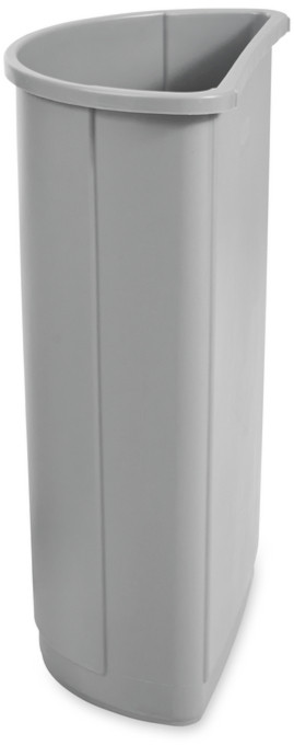 Rubbermaid Untouchable Half-Round Container - 79.5 Ltr - Grey