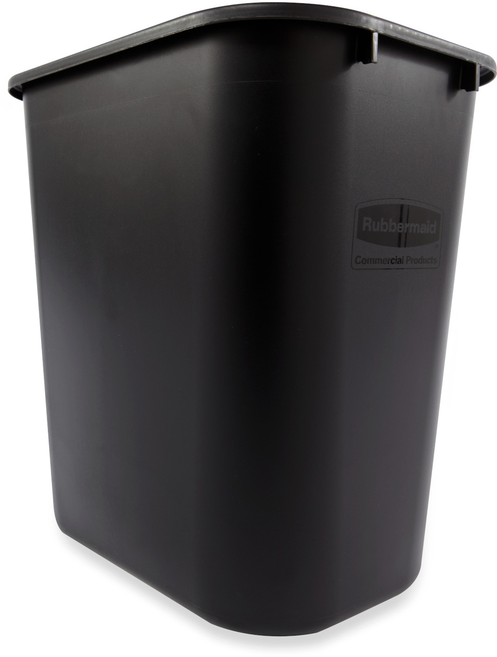 Rubbermaid Rectangular Wastebasket - 26.6 Ltr - Black