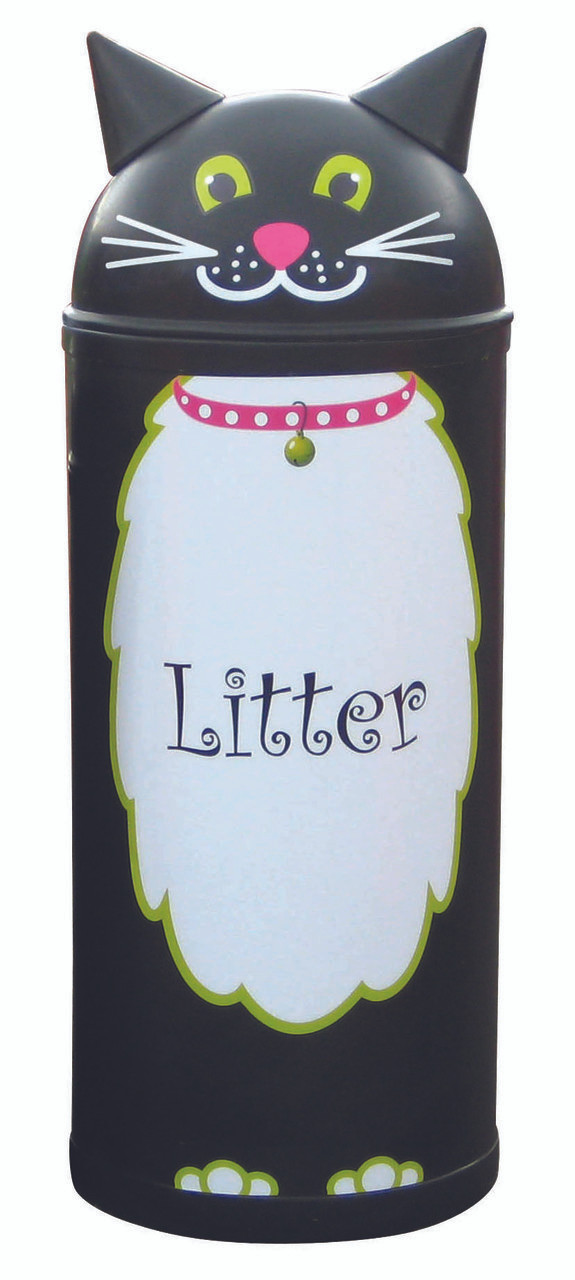 Plastic Furniture Company Large Cat Bin for Indoor & Outdoor Use - 52 ...