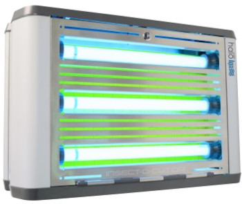 Insect-O-Cutor Halo 2 x 45 Aqua Glueboard Fly Killer - 90-Watt - IP45