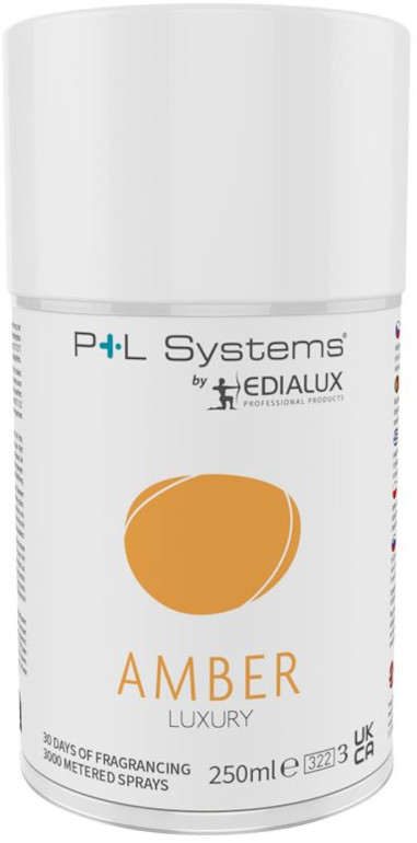 P+L Aerosol Refills - 250ml - Amber - Case of 12