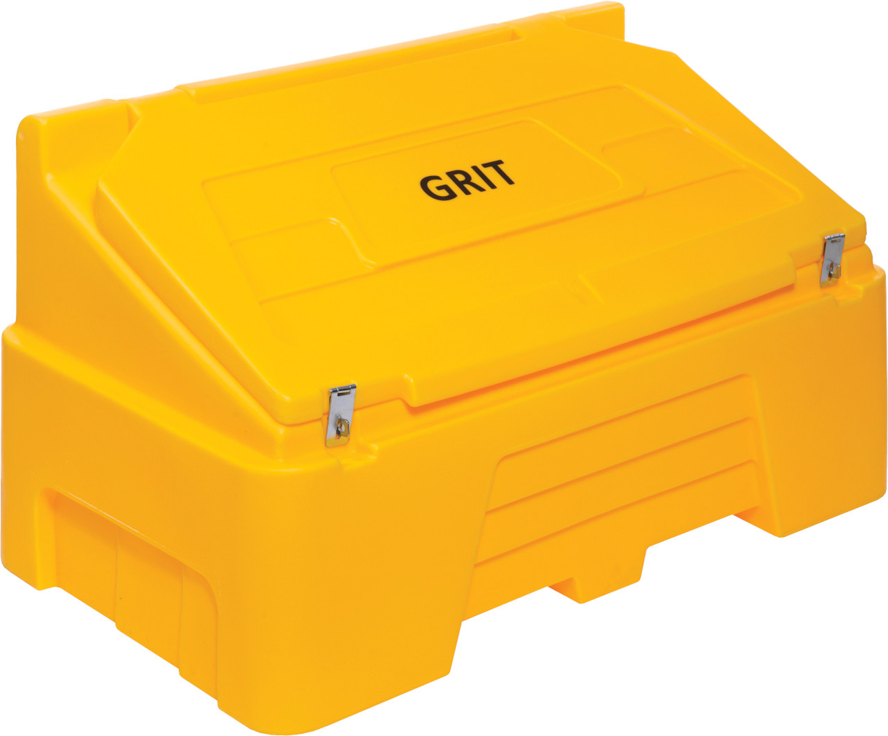 Grit Bin with Locking Option - 400 Ltr - Yellow