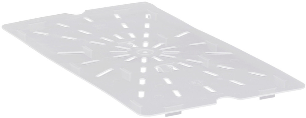 Cambro Polypropylene Gastronorm Drain Shelf - GN 1/1 - Translucent