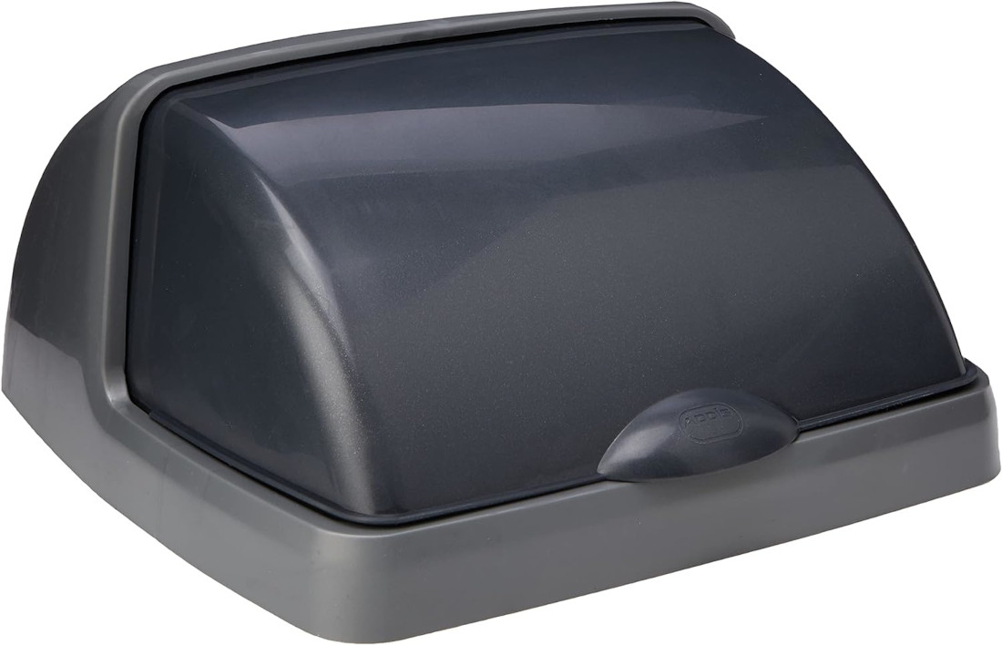 Addis Roll Top Lid - 25 Ltr - Black