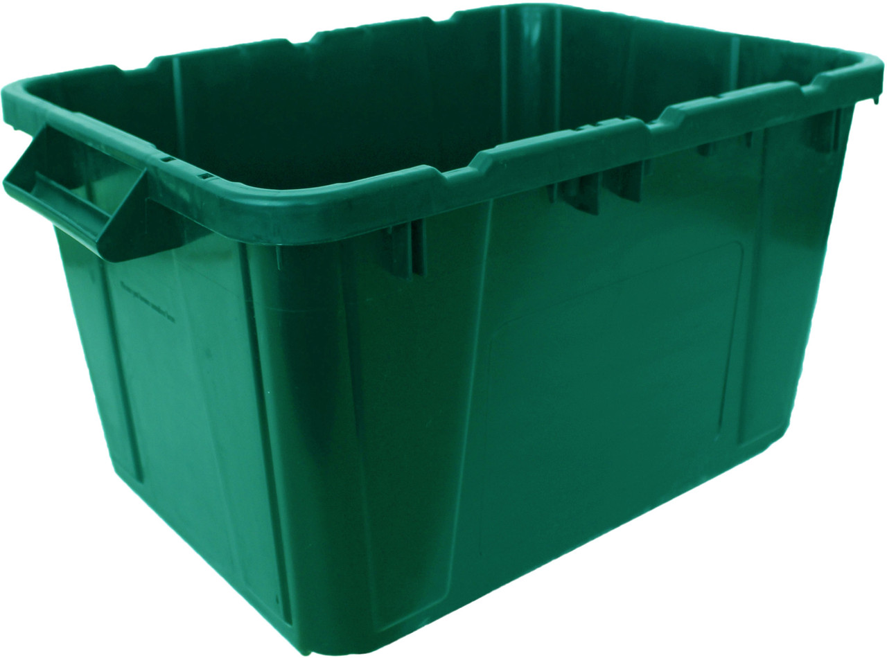 Ergo Recycling Box - 55 Ltr - Green