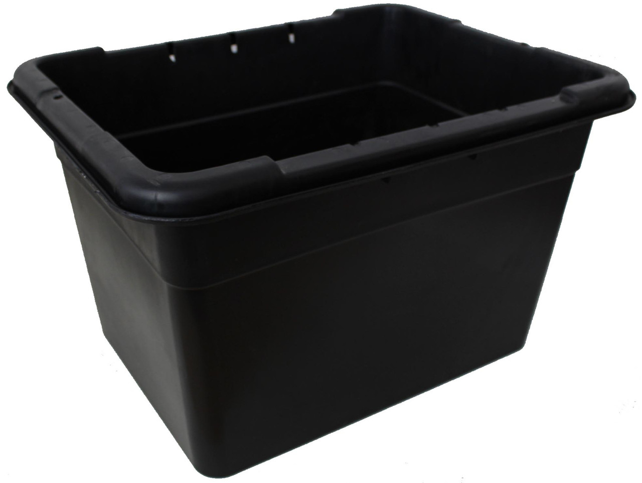 Grab Recycling Box - 55 Ltr - Black