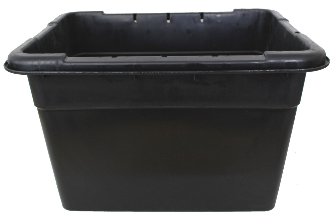 Grab Recycling Box - 55 Ltr - Black