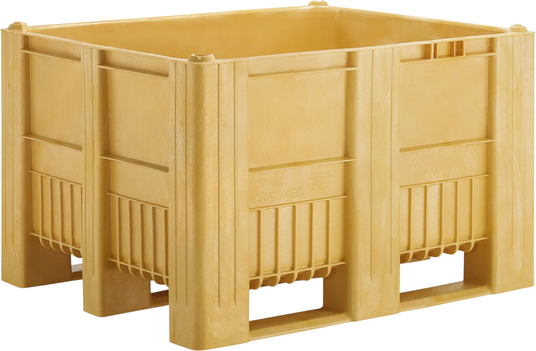 CB3 Pallet Box - 610 Ltr - Yellow
