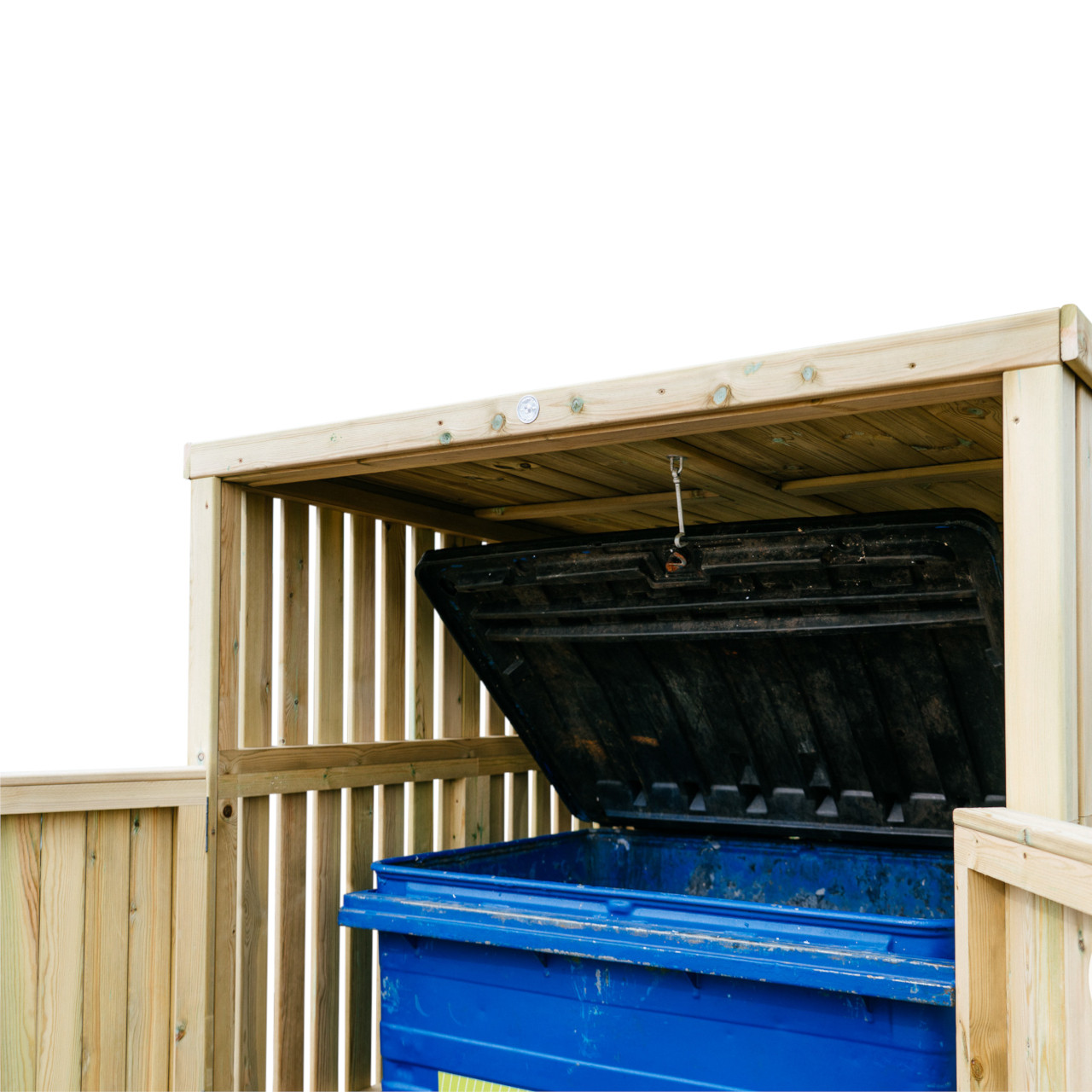 Whalley Commercial Wheelie Bin Store with Roof - 660 Ltr & 1100 Ltr