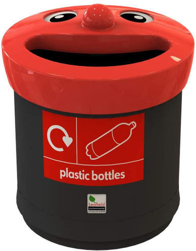 Leafield Novelty Face Bin - 41L
