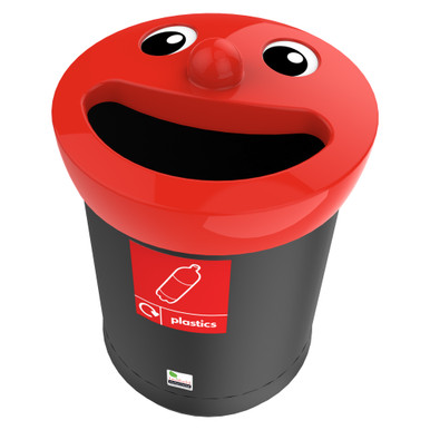 Leafield Novelty Face Bin - 52L