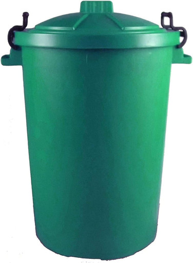 Lockable dustbins store