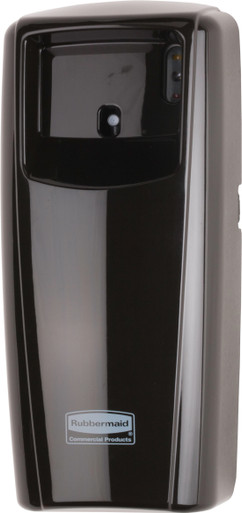 Rubbermaid Standard Aerosol Dispenser with LED - 243ml - Black