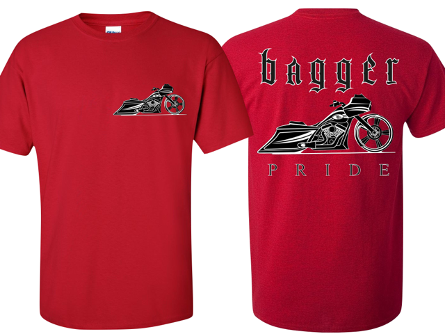 BAGGER PRIDE (Road Edition) T-Shirt - Nasty Baggers