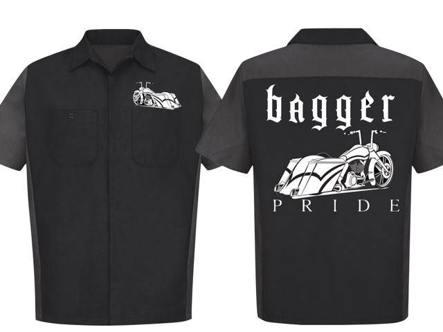 BAGGER PRIDE (Street Edition) WORK SHIRTS - Nasty Baggers
