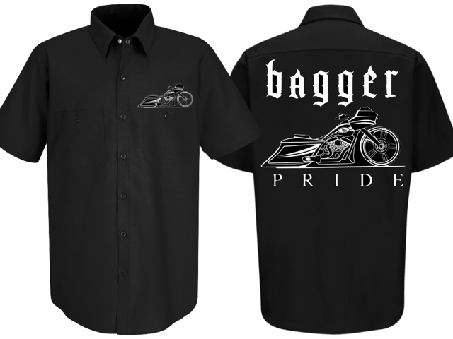 BAGGER PRIDE (Road Edition) WORK SHIRTS - Nasty Baggers