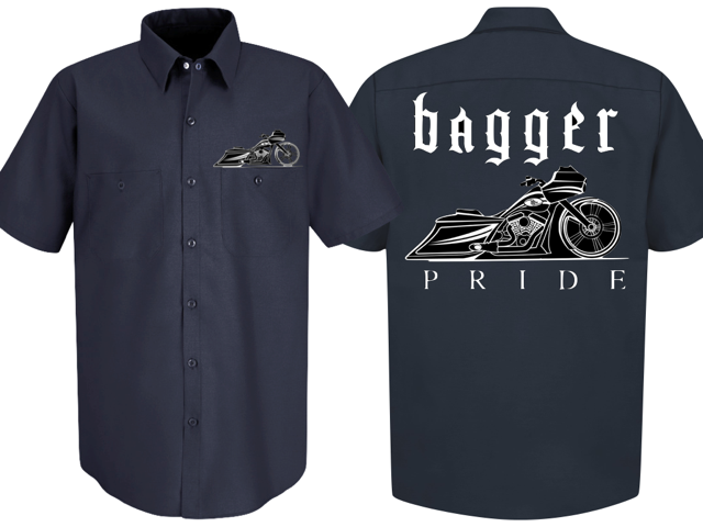 BAGGER PRIDE (Road Edition) WORK SHIRTS - Nasty Baggers