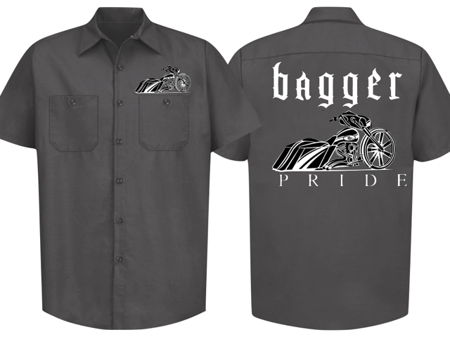 BAGGER PRIDE (Street Edition) WORK SHIRTS - Nasty Baggers