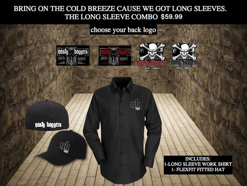 Long Sleeve Combo - Nasty Baggers