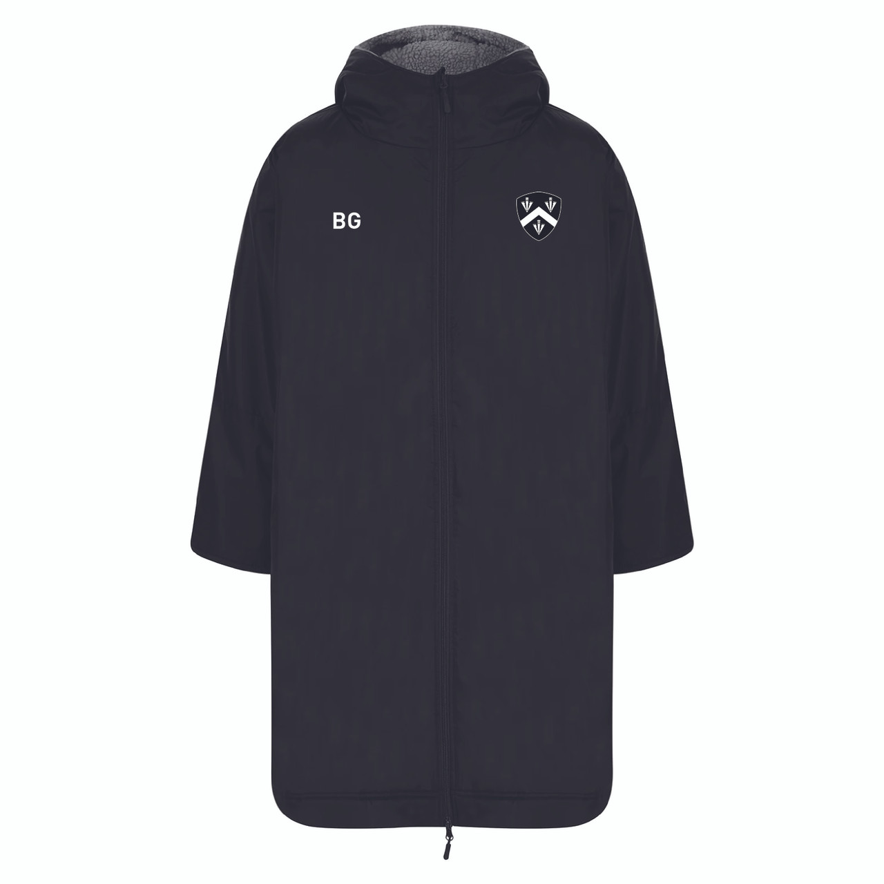 BLOXHAM - KIDS ALL WEATHER ROBE - BLACK - Speed One Sports