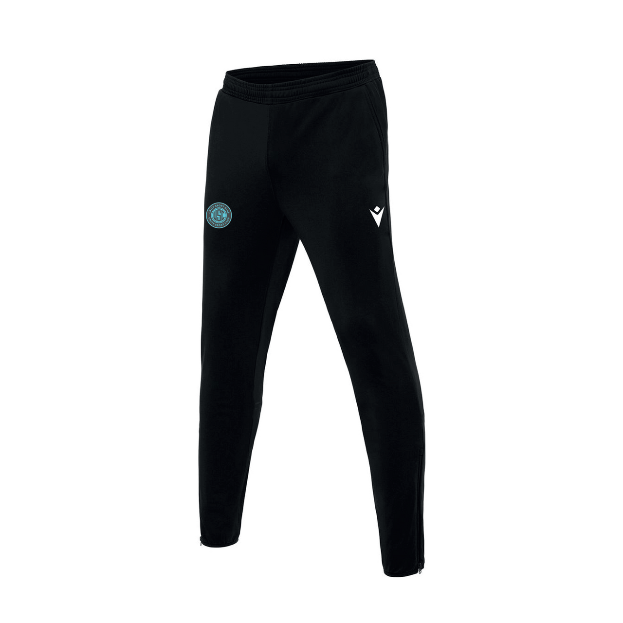 Unity Sports Club - Macron Junior Track Pants - Black - Speed One Sports