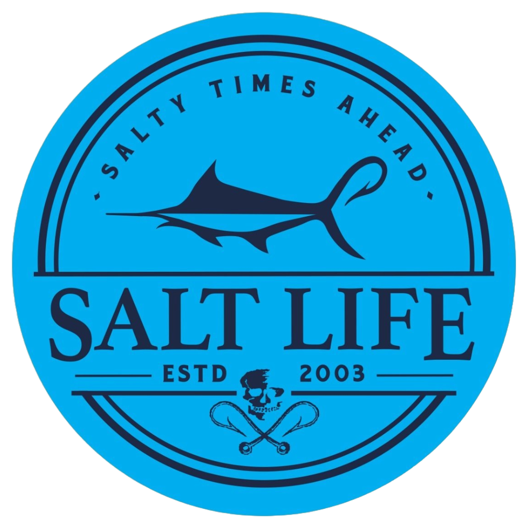Salt Life Sticker SAD985PACK Forecast Sticker Pack - Cyan