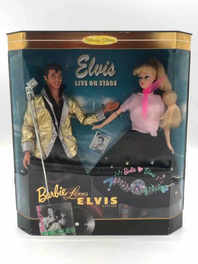 The Elvis Presley Collection Barbie Loves Elvis Giftset 1997 Doll ...
