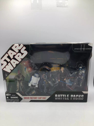 Star Wars Droid Factory Capture (Jango, Anakin, R2-D2, C-3PO +1 ...