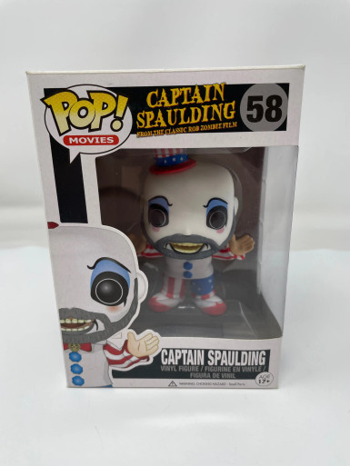 Funko POP! Movies Captain Spaulding #58 Vinyl Figure - (154000) for ...