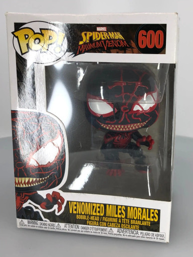 Funko POP! Marvel Spider-Man: Maximum Venom Venomized Miles Morales ...