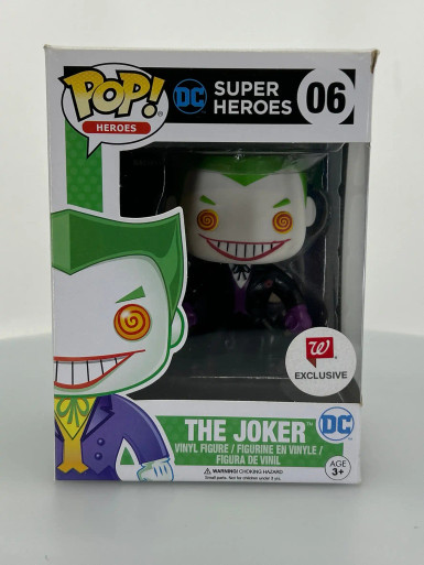 Funko POP! Heroes (DC Comics) DC Super Heroes The Joker #6 Walgreens ...