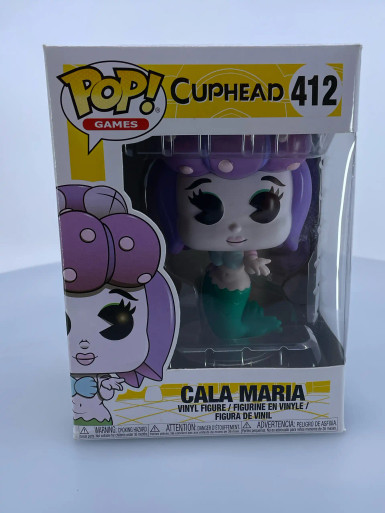 Funko POP! Games Cuphead Cala Maria #412 Vinyl Figure - (171909) for ...