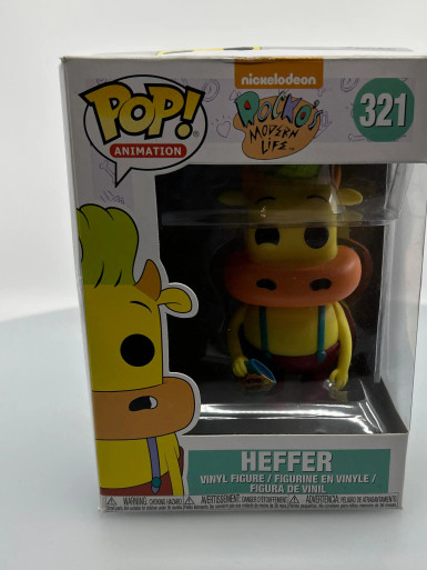 Funko POP! Animation Rocko's Modern Life Heffer #321 Vinyl Figure ...